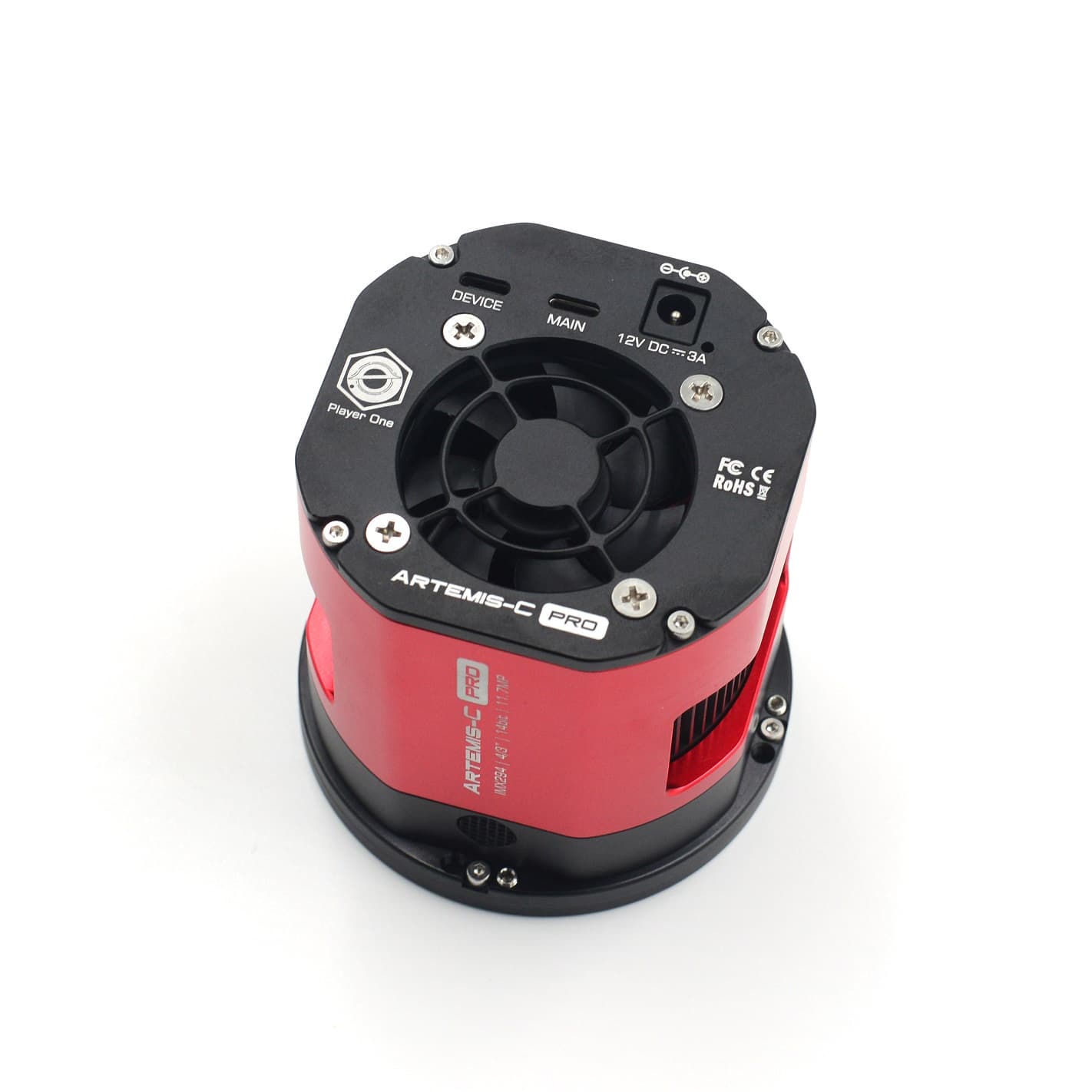 Artemis-C Pro (IMX294) USB3.0 Color Cooled Camera – Player One Astronomy