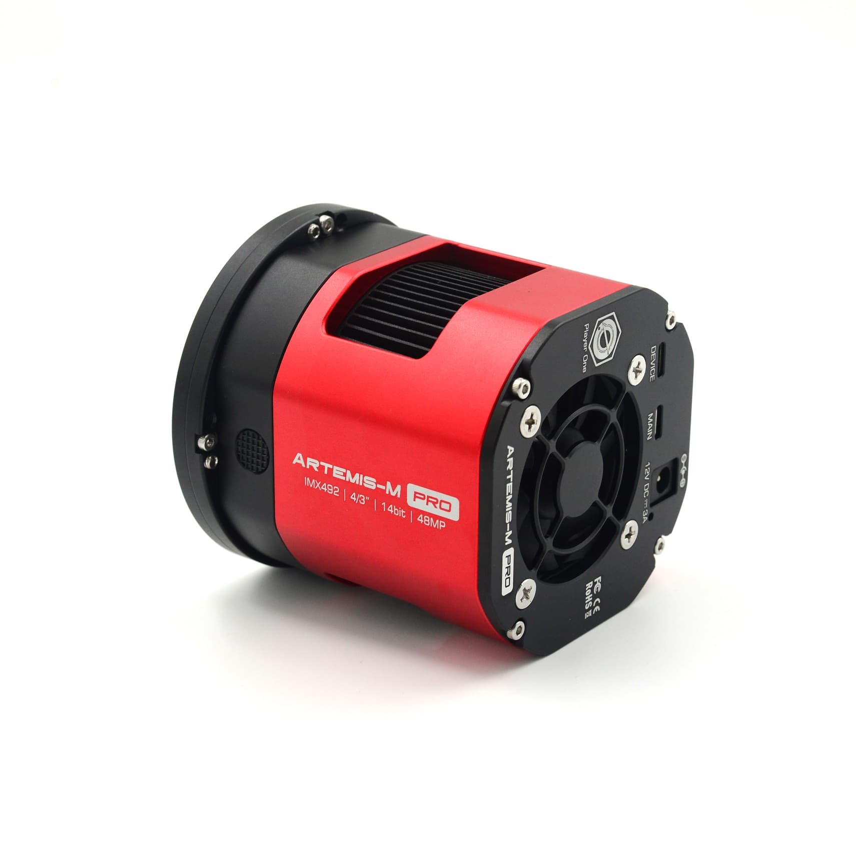 Artemis-M Pro (IMX492) USB3.0 Mono Cooled Camera – Player One Astronomy